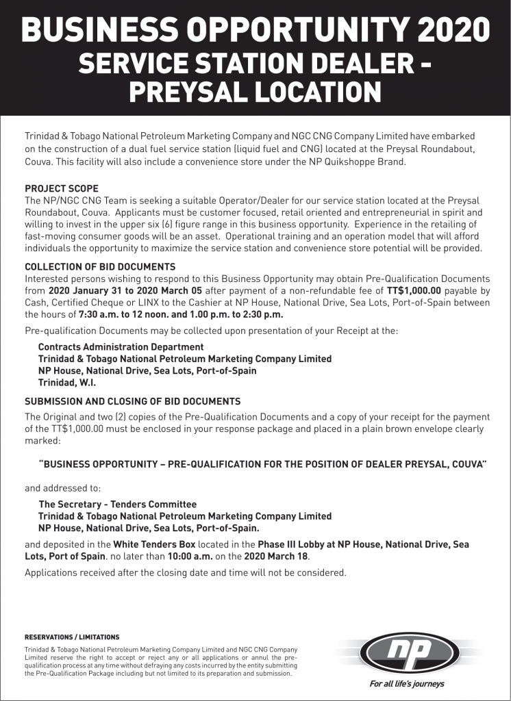 About Us – Trinidad & Tobago National Petroleum Marketing Company Limited